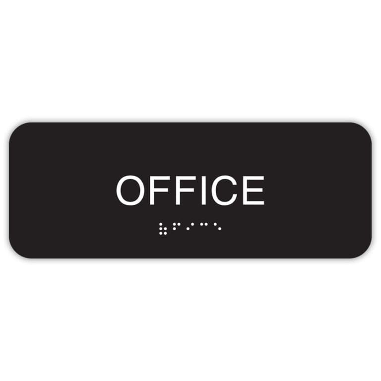 Office Sign, Rounded Corners - Identity Group