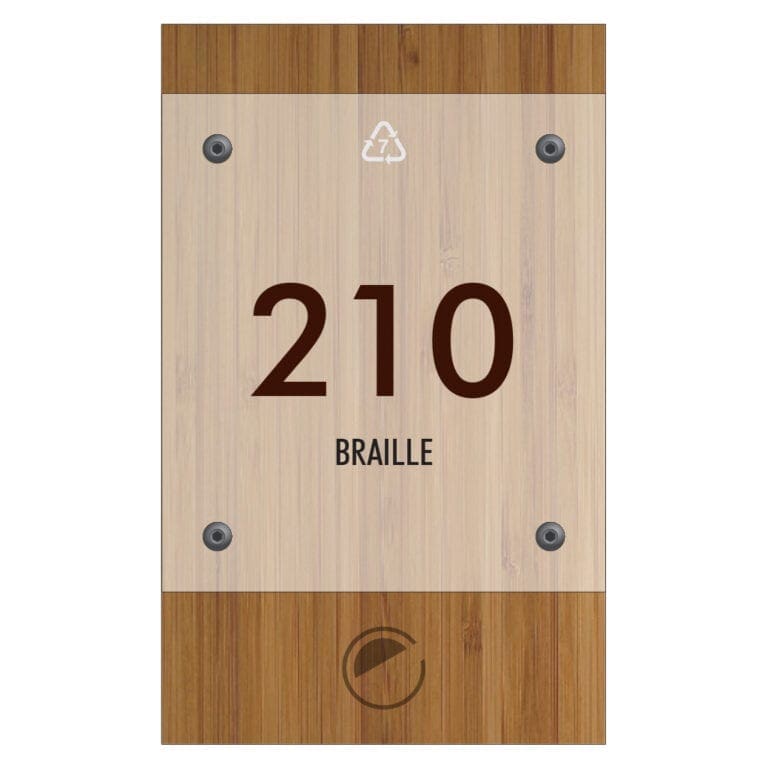 Room Number Sign - Identity Group