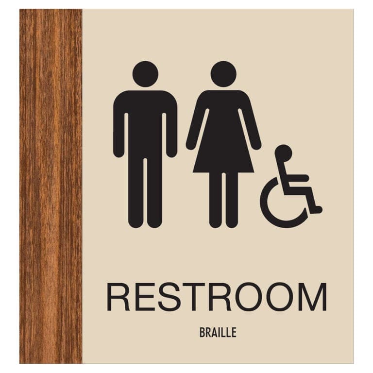 Restroom Signs - Identity Group