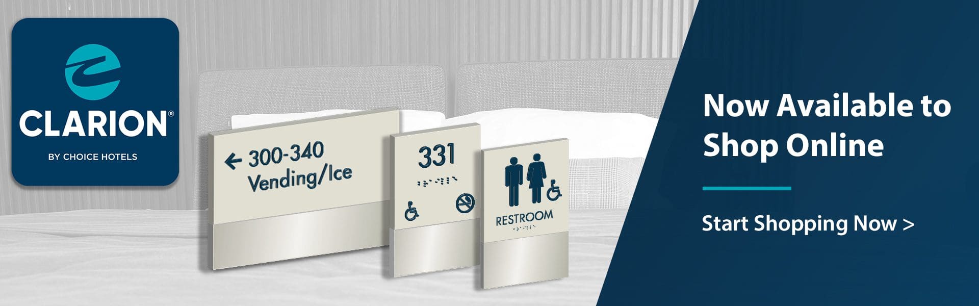 Hotel Signs, ADA Signs & Retail Store Signs