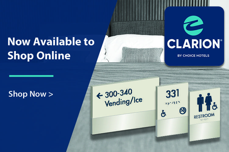 Hotel Signs, ADA Signs & Retail Store Signs