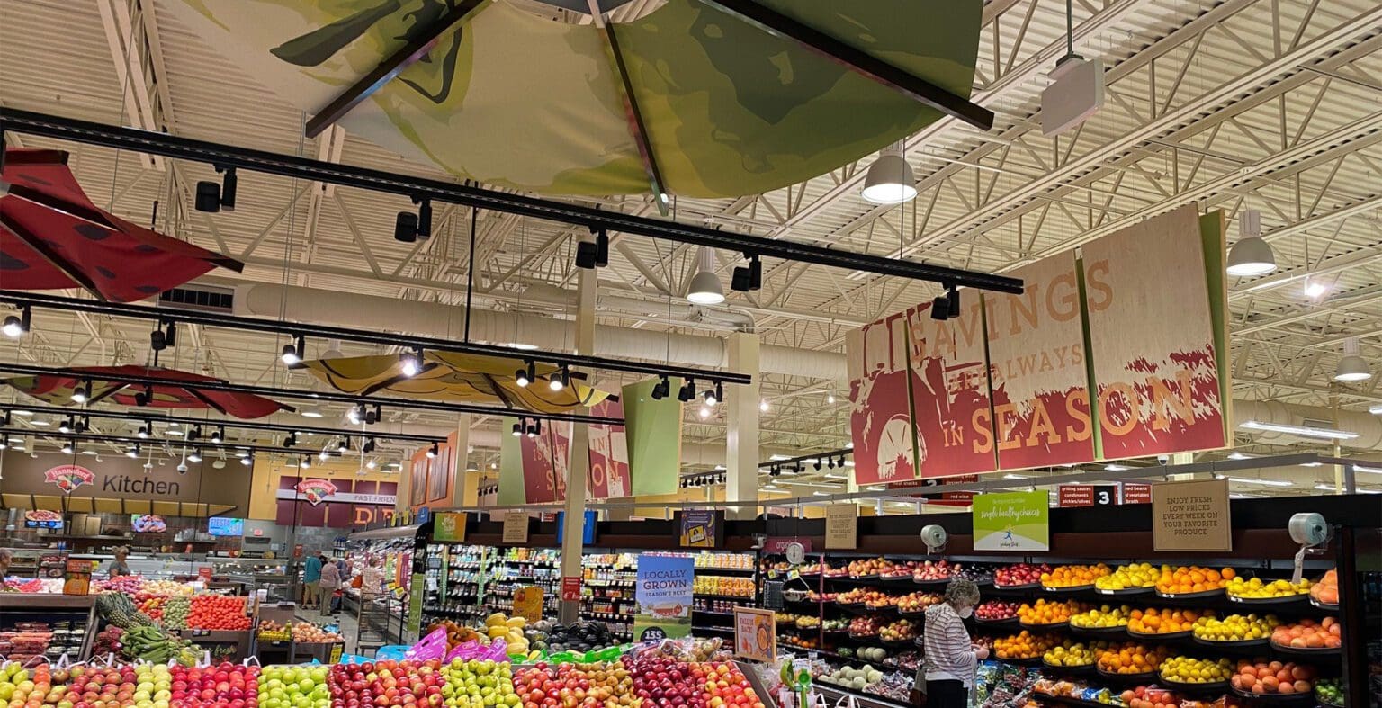 Grocery Store Signs | Environmental Design | Promotional Signage