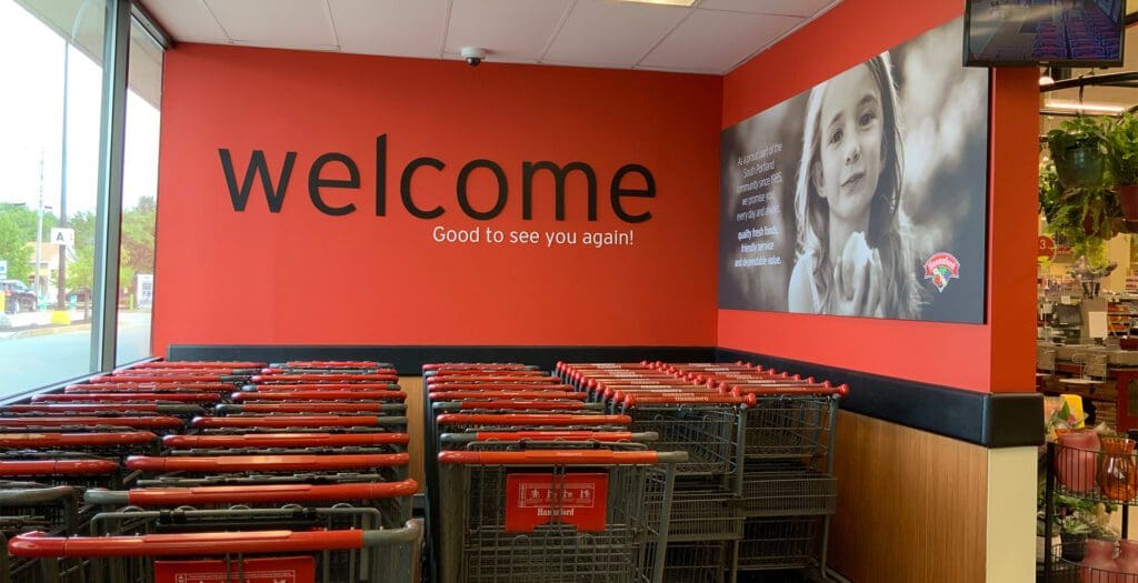 Grocery Store Signs | Environmental Design | Promotional Signage