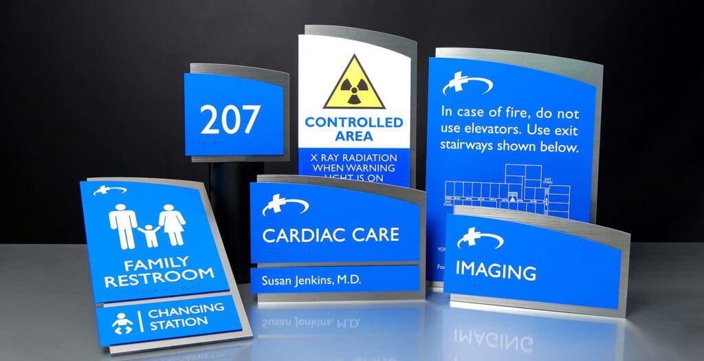 Healthcare Signage | Hospital Sign, Hospital Visual Decor