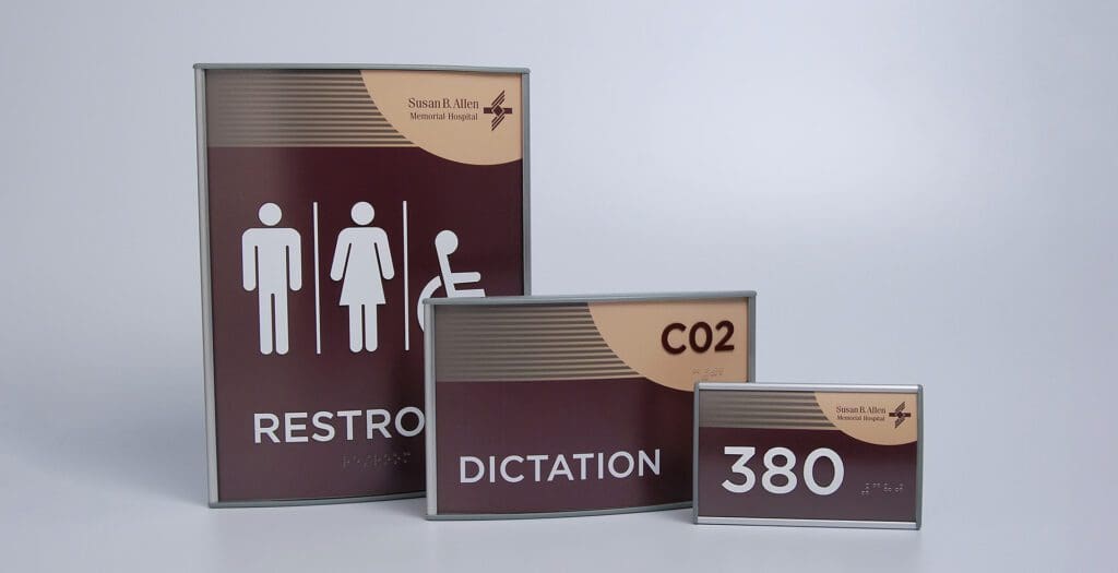 Healthcare Signage | Hospital Sign, Hospital Visual Decor