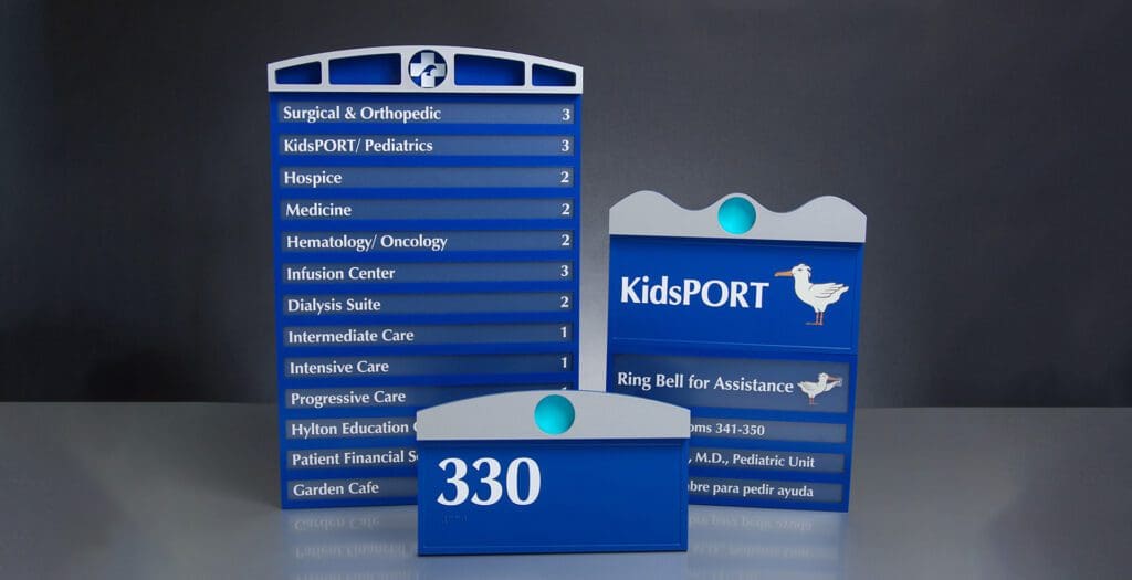 Healthcare Signage | Hospital Sign, Hospital Visual Decor